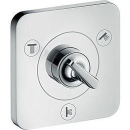 Hansgrohe Axor Citterio E Fertigmontageset 36772000 Unterputz-Ab- und Umstellventil 120x120mm, chrom