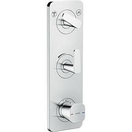 Hansgrohe Axor Citterio C Thermostatmodul 49700000 ohne Struktur, chrom, Unterputz, mit Platte