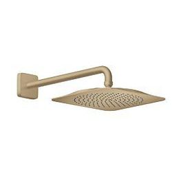 Hansgrohe Axor Citterio C Kopfbrause 28791140 1jet mit Brausearm, Mindestfließdruck 1,5 bar, brushed bronze