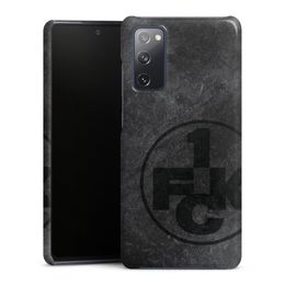 DeinDesign Galaxy S20 FE Handy Premium Case Smartphone Handyh&uuml;lle Schutzh&uuml;lle gl&auml;nzend Concrete 1. Fck 1. Fc Kaiserslautern Premium Case