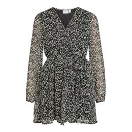 Vila Kleid 'FALIA' Damen Größe 38 schwarz / weiß Winterkleid