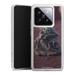 DeinDesign Xiaomi 14T Pro Handy Silikon H&uuml;lle Case transparent Handyh&uuml;lle The Child Star Wars Baby Yoda Silikon Case