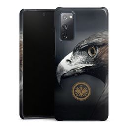 DeinDesign Galaxy S20 FE Handy Premium Case Smartphone Handyh&uuml;lle Schutzh&uuml;lle gl&auml;nzend Official Licensed Product Eintracht Frankfurt Eagle Premium Case