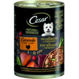 CESAR Natural Goodness Huhn und Vollkornnudeln 12x400 g