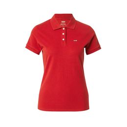 Levi's LEVI'S Poloshirt 'Slim Polo Shirt' Damen Gr&ouml;&szlig;e M rot / wei&szlig;