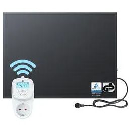 Bringer® Infrarotheizung - 450 (BRIH450) / BRTW: Smart Thermostat und App / Schwarz