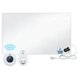 Bringer® Infrarotheizung - 600 (BRIH600) / BRTF: Funk Thermostat und Fernbedienung / Weiß