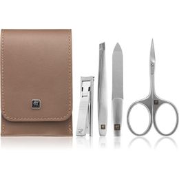 Zwilling Premium Maniküre-Set Taupe 4 St.