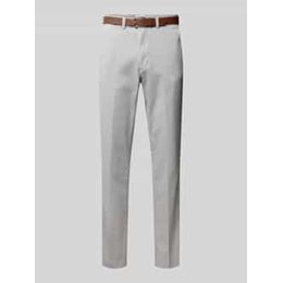 Jack & Jones Regular Fit Chino mit Gürtel Modell 'OLLIE'