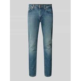 Selected Homme Slim Fit Jeans im 5-Pocket-Design Modell 'LEON'