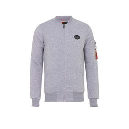 Cipo & Baxx Cipo & Baxx Sweatjacke 'Bevy' Herren Gr&ouml;&szlig;e XXL grau