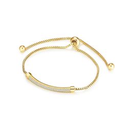 Lulu & Jane Lulu & Jane Armband Damen Gr&ouml;&szlig;e One Size goldgelb