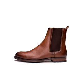 NAE Vegan Shoes Chelsea Boots 'BASTI B' Herren Gr&ouml;&szlig;e 43 braun