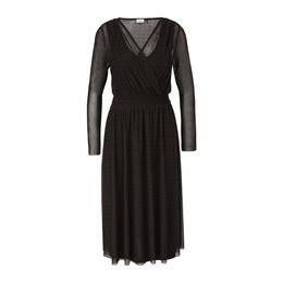 s.Oliver BLACK LABEL Kleid Damen Gr&ouml;&szlig;e 44 braun / schwarz Winterkleid
