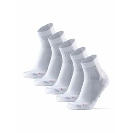 Danish Endurance Sportsocken Herren Gr&ouml;&szlig;e 39/42 grau / blutrot / wei&szlig;