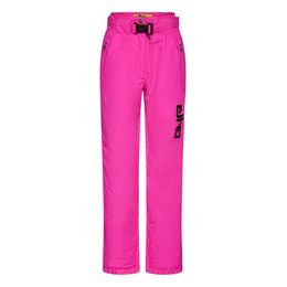 Elho Outdoorhose 'ENGADIN 89' Damen Gr&ouml;&szlig;e XS neonpink / schwarz