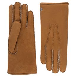 Roeckl Lederhandschuhe 'ASPEN' Damen Gr&ouml;&szlig;e M camel / braun / cognac