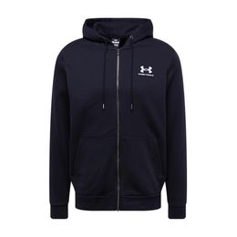 Under Armour Sportsweatjacke 'Essential' Herren Gr&ouml;&szlig;e XXXL schwarz / wei&szlig;