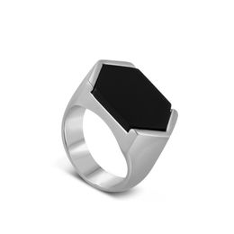 Akitsune Ring 'Abyss' Herren Gr&ouml;&szlig;e 62 silber
