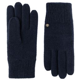Roeckl Strickhandschuhe 'KASCHMIR WALKHANDSCHUH' Herren Gr&ouml;&szlig;e M blau / navy / nachtblau / dunkelblau / blaumeliert