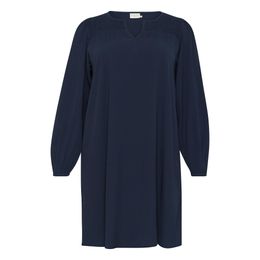 Kaffe Curve Kleid 'Lunda' Damen Gr&ouml;&szlig;e 46 marine Winterkleid