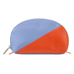 DuDu Kosmetiktasche 'Segovia' Damen Gr&ouml;&szlig;e One Size hellblau / orange