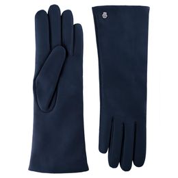 Roeckl Lederhandschuhe 'MOSKAU' Damen Gr&ouml;&szlig;e M/L marine / navy / nachtblau / dunkelblau