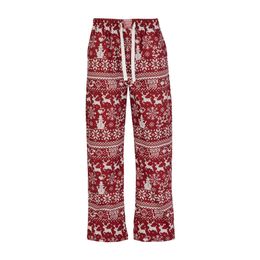 Lousy Livin Underwear Lousy Livin Pyjamahose 'Scandi' Damen Gr&ouml;&szlig;e L rot Winterkleid