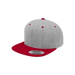 Flexfit Cap Damen Gr&ouml;&szlig;e 55/60 hellgrau / rot