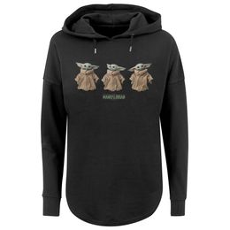 F4NT4STIC Sweatshirt 'Star Wars The Mandalorian The Child' Damen Gr&ouml;&szlig;e XL hellbraun / gr&uuml;n / schwarz