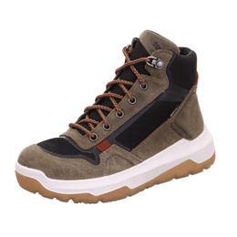 Superfit Sneaker 'Space' Jungen Gr&ouml;&szlig;e 34 marine / sepia / orange / schwarz