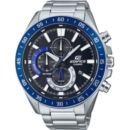 Casio Analoguhr 'EDIFICE' Herren Gr&ouml;&szlig;e One Size blau / schwarz / silber