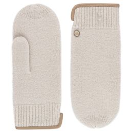 Roeckl F&auml;ustlinge 'FELTED WOOL' Damen Gr&ouml;&szlig;e M beige / champagner / hellbeige / beigemeliert / taupe