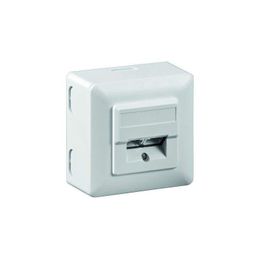 goobay CAT 5e Universaldose 2 x RJ45, geschirmt, Einzelverpackung