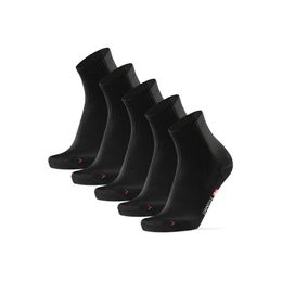 Danish Endurance Sportsocken 'Quarter Pro' Herren Gr&ouml;&szlig;e 39/42 schwarz