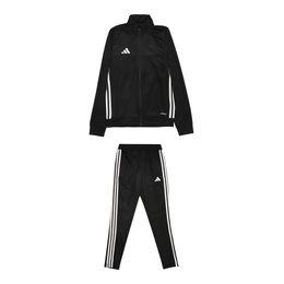 adidas Performance Trainingsanzug 'Tiro 25 Essentials' Jungen Gr&ouml;&szlig;e 164 schwarz / wei&szlig;