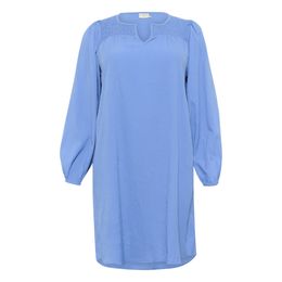 Kaffe Curve Kleid 'Lunda' Damen Gr&ouml;&szlig;e 54 hellblau Winterkleid