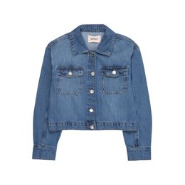Only Girls Jacke 'KOGLUMI' M&auml;dchen Gr&ouml;&szlig;e 158 blue denim