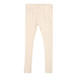 Lil'Atelier Leggings 'NMFGago Lil' girl size 92 Light beige / Green / Pastel pink