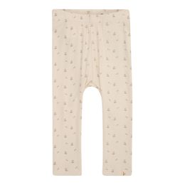 Lil'atelier Leggings 'NBFGago' M&auml;dchen Gr&ouml;&szlig;e 80 hellbeige / dunkelbeige