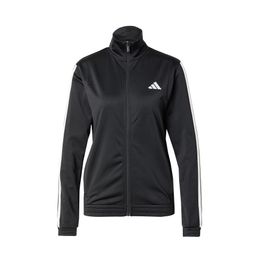 adidas Sportswear Trainingsjacke 'TRIC' Damen Gr&ouml;&szlig;e XL schwarz / wei&szlig;