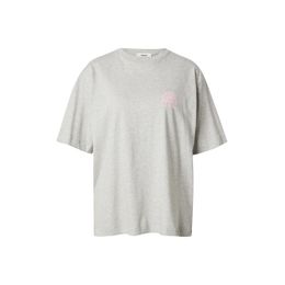 Mads N&oslash;rgaard Mads Norgaard Copenhagen T-Shirt 'Dassel' Damen Gr&ouml;&szlig;e L hellgrau / hellpink