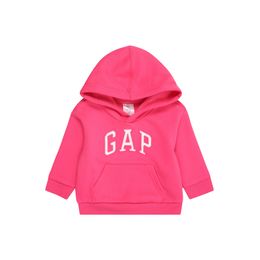 GAP Sweatshirt M&auml;dchen Gr&ouml;&szlig;e 92 neonpink / wei&szlig;