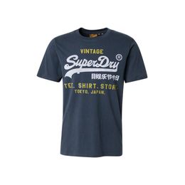 Superdry & Co T-Shirt 'Heritage' Herren Gr&ouml;&szlig;e XS marine / grau / oliv