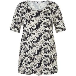 Anna Aura - Rundhals-Shirt, schwarz, Gr. 40 / M