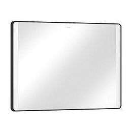 Hansgrohe Xarita Lite Q Spiegel 54964670 mit seitlicher LED-Beleuchtung, mattschwarz, B 1000 x H 700 x T 30 mm, 14 W