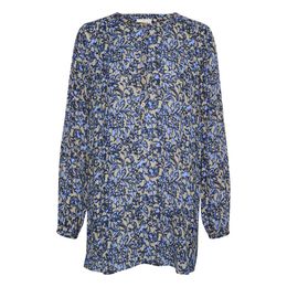 Kaffe Tunic 'Amber' Damen Gr&ouml;&szlig;e XS blau / zitronengelb / grau / schwarz