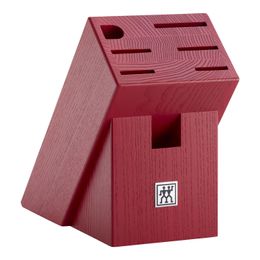 Zwilling Messerblock, leer, 7, Rot