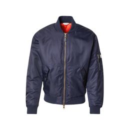 Guess Jeans Between-Season Jacket male Blue size S