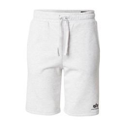 Alpha Industries Shorts Herren Größe 35/36 graumeliert / schwarz
